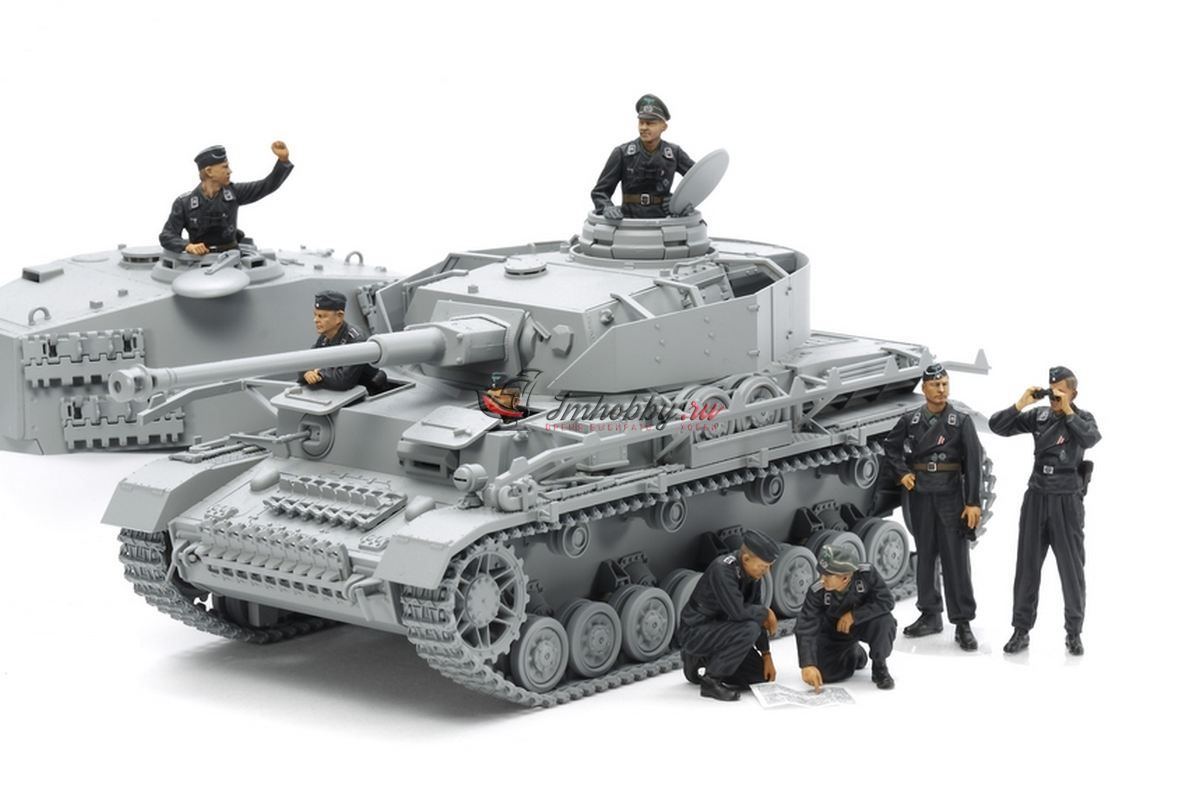 Немецкие танкисты, 8 фигур масштаб 1:35 Tamiya 35354