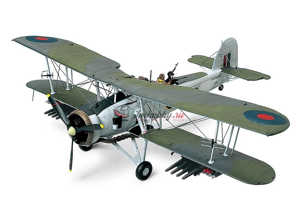 Fairey Swordfish Mk.II масштаб 1:48 Tamiya 61099