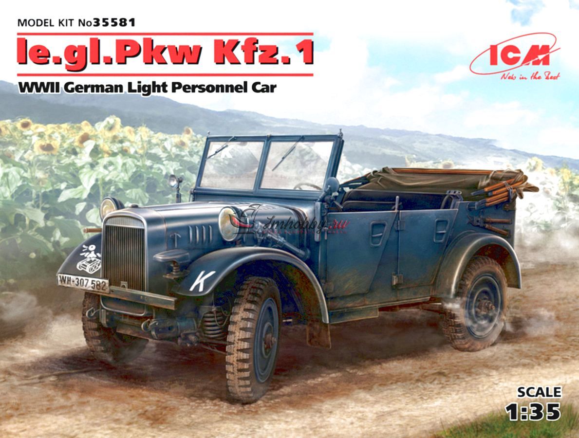 le.gl.Einheits-Pkw Kfz.1, Германский легкий внедорожный автомобиль ІІ ...