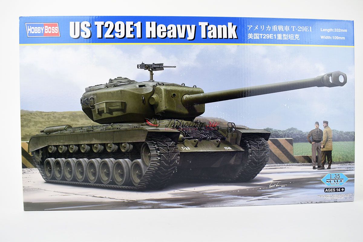 US T29E1 Heavy Tank масштаб 1:35 Hobby Boss HB84510