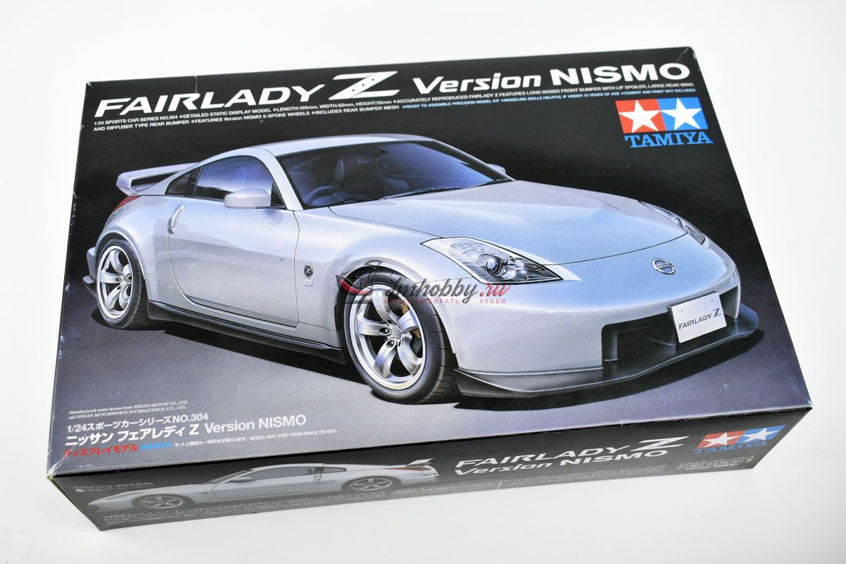 Nissan Fairlady Z масштаб 1:24 Tamiya 24304