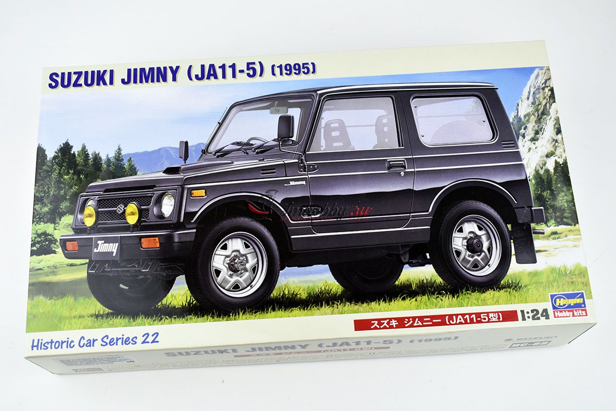 Suzuki Jimny Ja11-5 1995 масштаб 1:24 Hasegawa HS21122