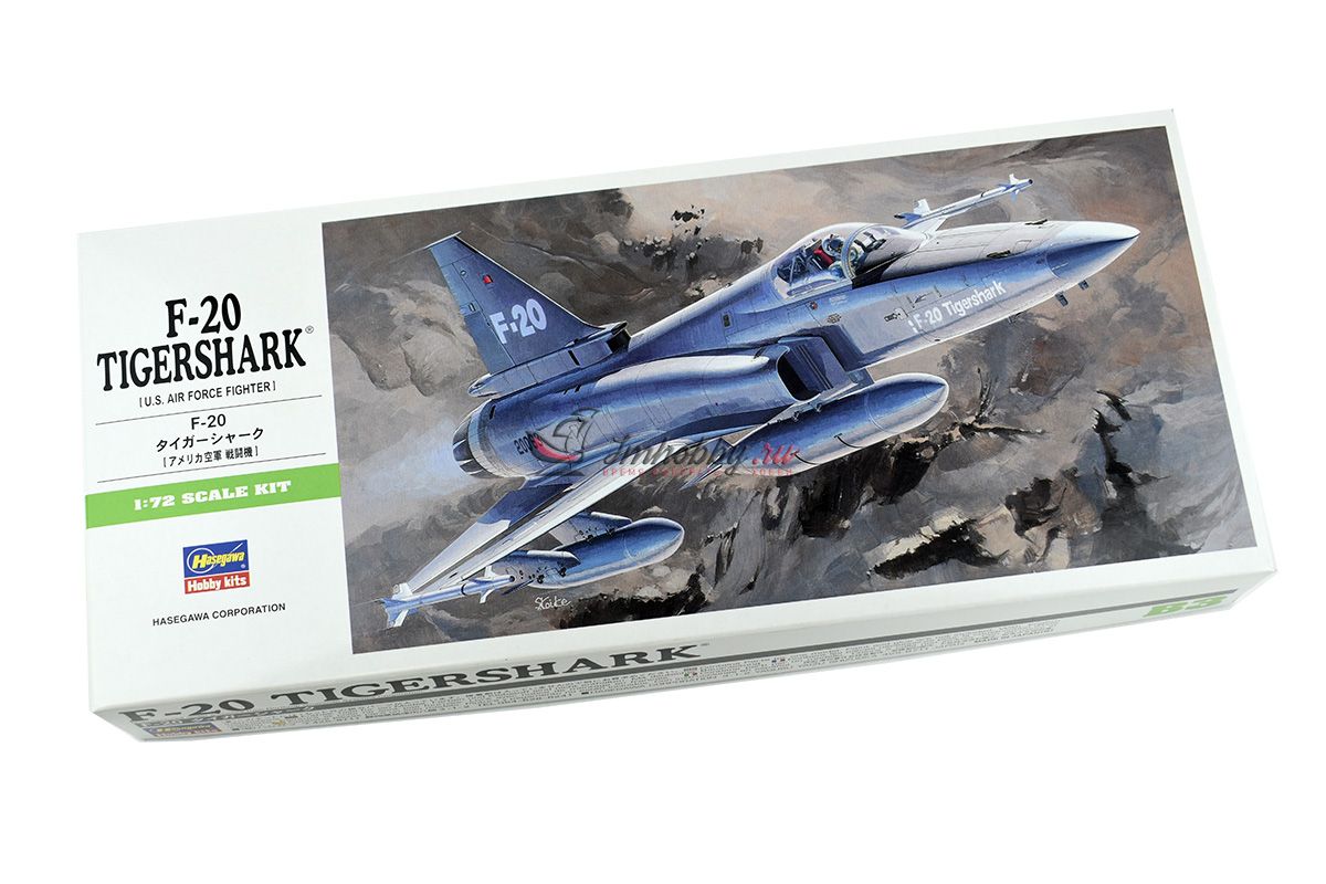 F-20 Tigershark масштаб 1:72 Hasegawa HS00233