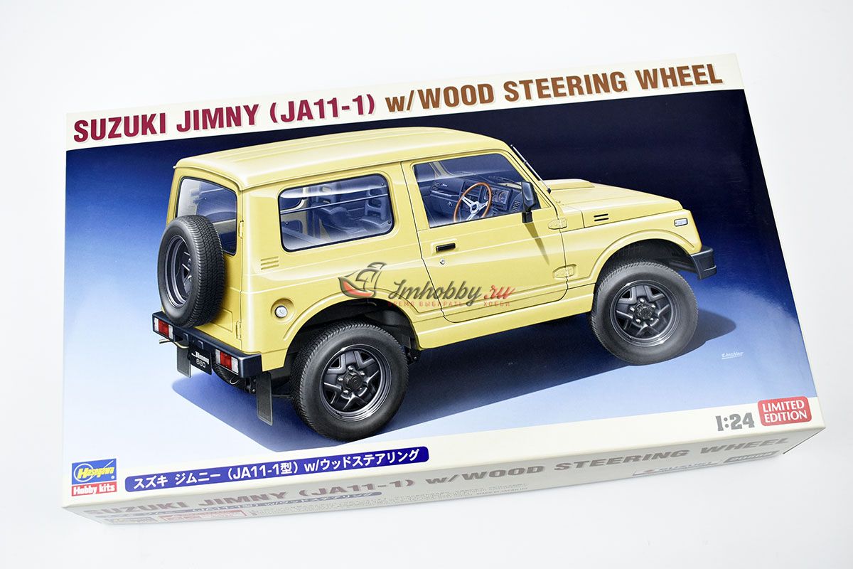 Suzuki Jimny (JA11-1) w/Wood Steering Wheel масштаб 1:24 Hasegawa HS20568