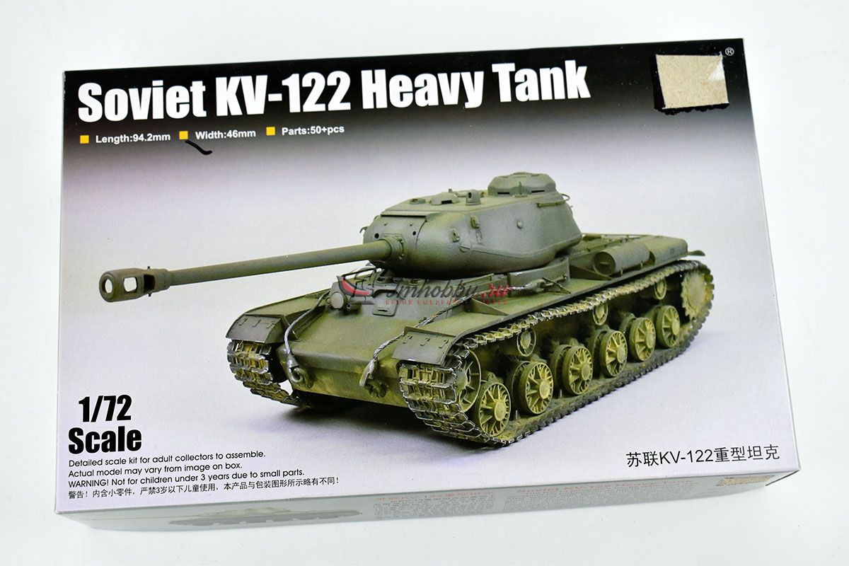 Soviet KV-122 Heavy tank масштаб 1:72 Tрубач TR07128