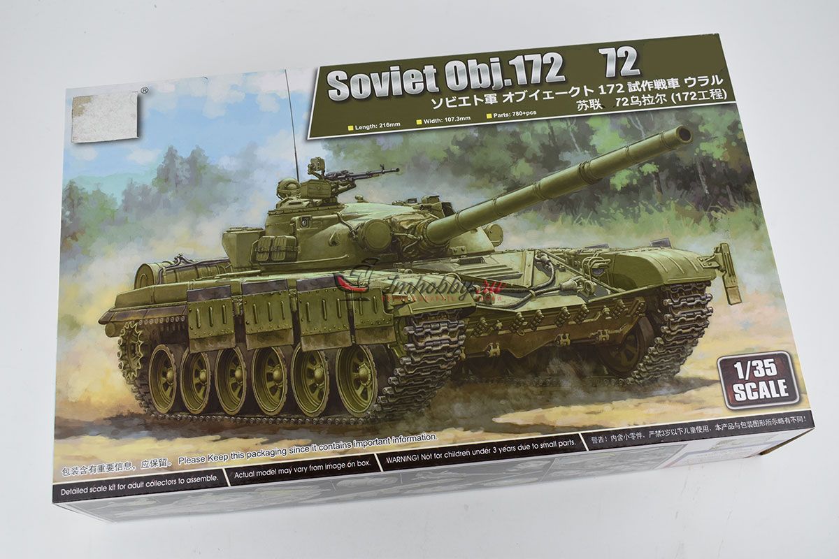 Soviet 72 Object 172 масштаб 1:35 Tрубач TR09601