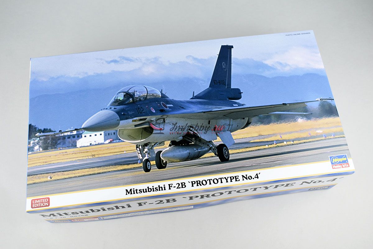 Сборная модель Mitsubishi F-2B Prototype No.4 масштаб 1:48 Hasegawa HS07509