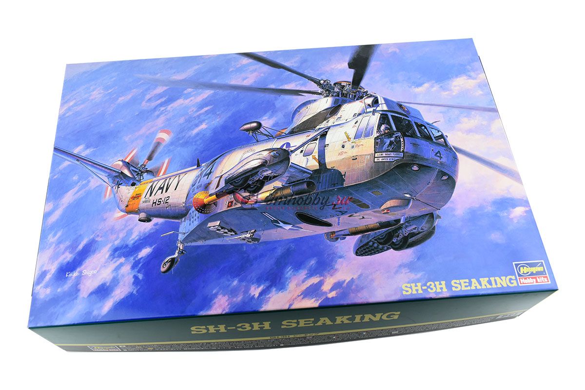 Sikorsky SH-3H Sea King масштаб 1:48 Hasegawa HS07201