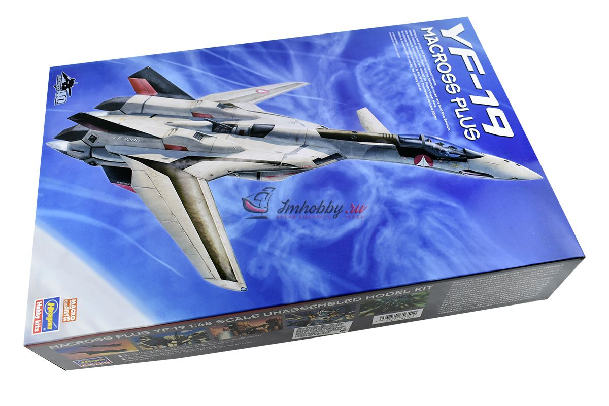 Macross Plus YF-19 масштаб 1:48 Hasegawa HS65651