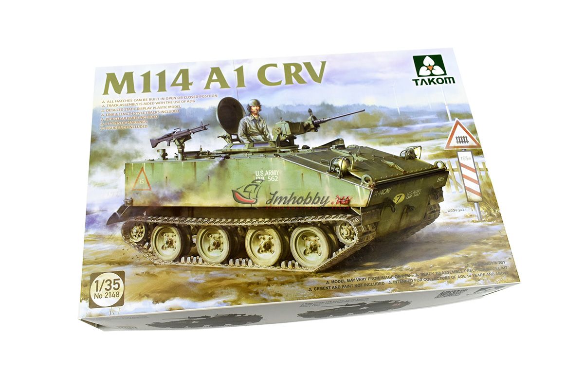 M114 A1 CRV масштаб 1:35 Takom TAK2148