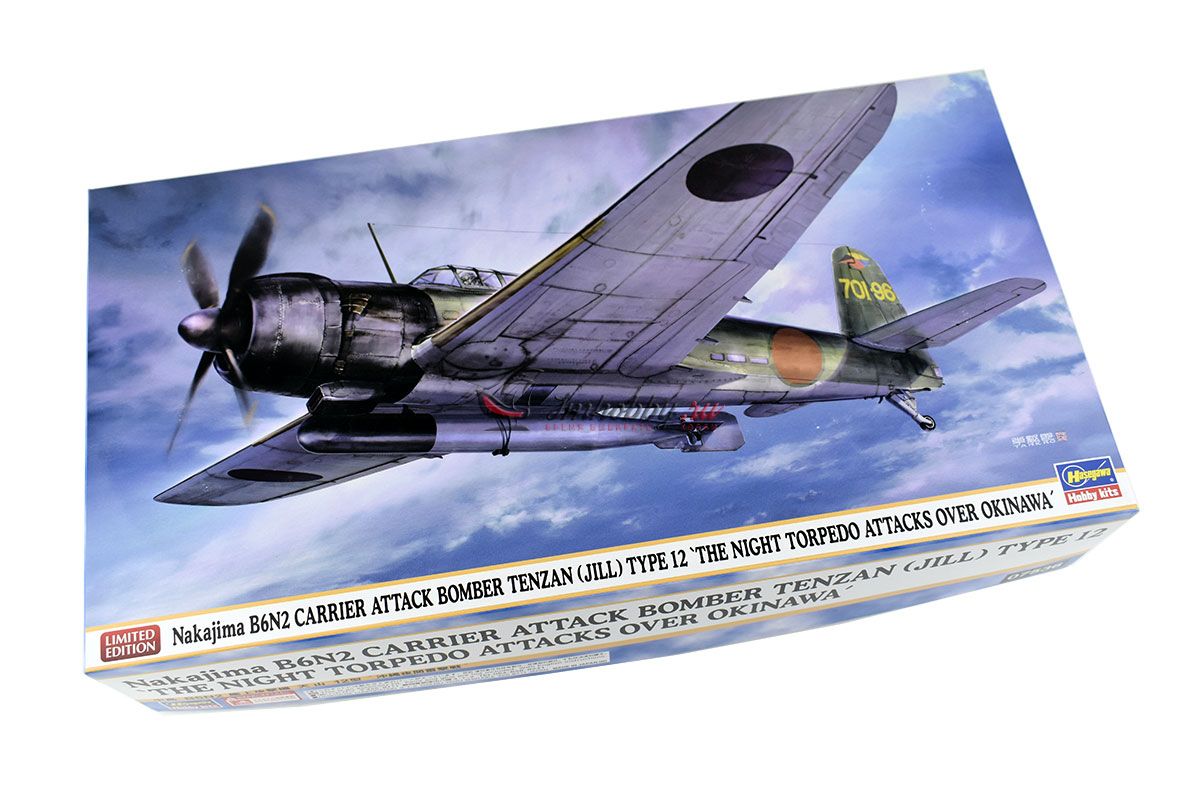 Nakajima B6N2 Carrier Attack Bomber Tenzan (Jill) Type 12 The Night Torpedo Attacks over Okinawa ...