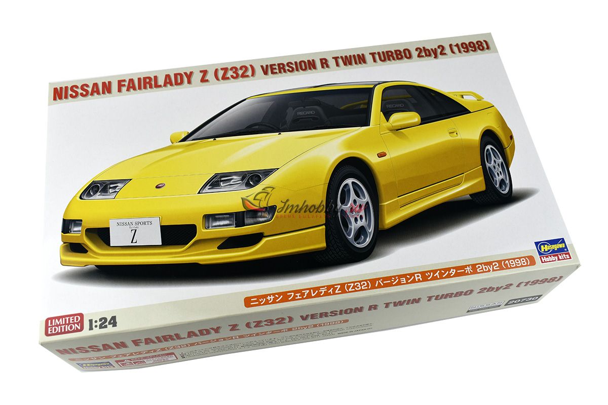 Сборная модель Nissan Fairlady Z (Z32) Version R Twin Turbo 2by2 1998 масштаб 1:24 Hasegawa HS20730